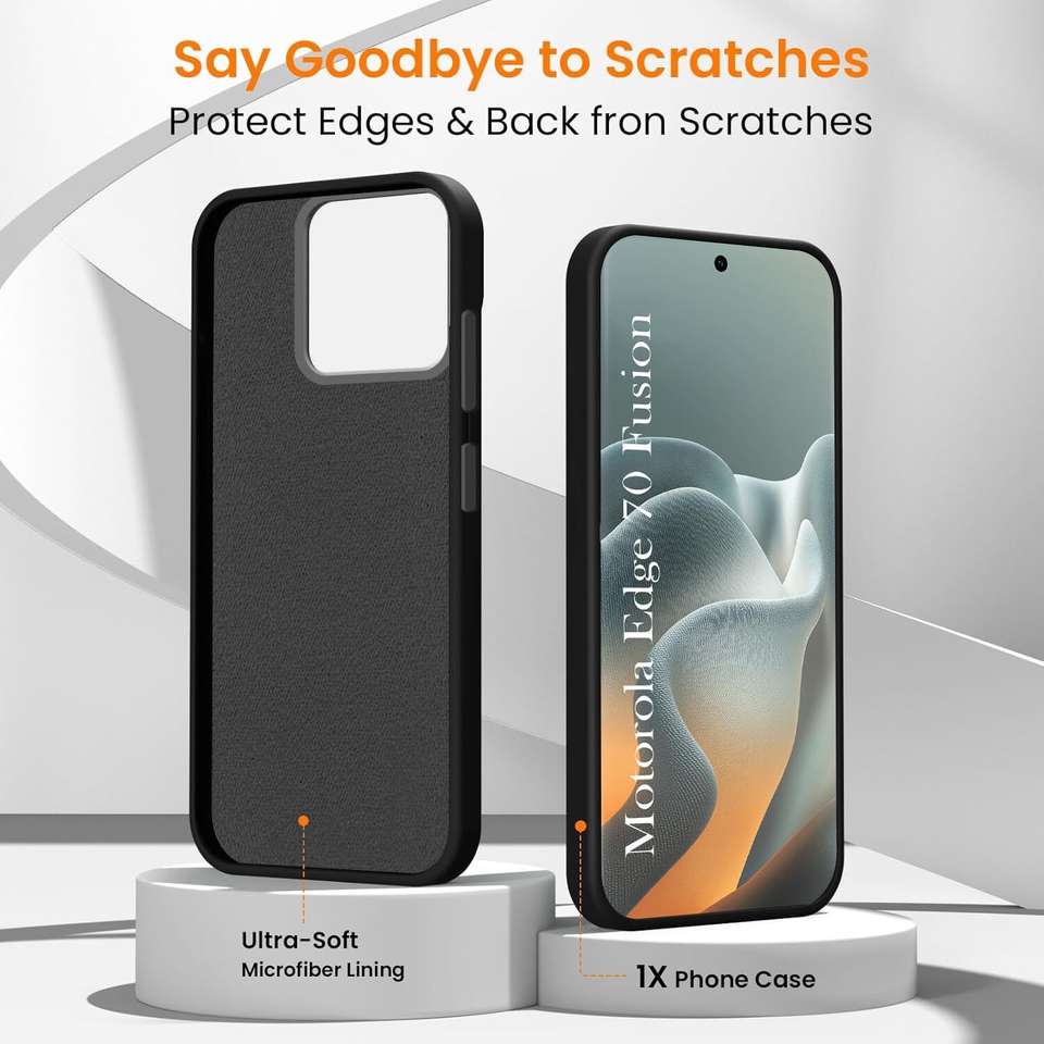 CaseYara Back Cover for Motorola Edge 70 Fusion 5G, Moto Edge 70 Fusion ...