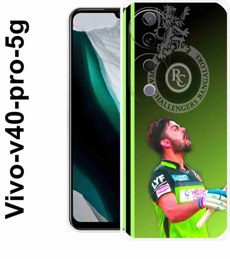 MASURA Back Cover for Vivo V40 Pro 5G, RCB, IPL, Team, Logo, Virat ...