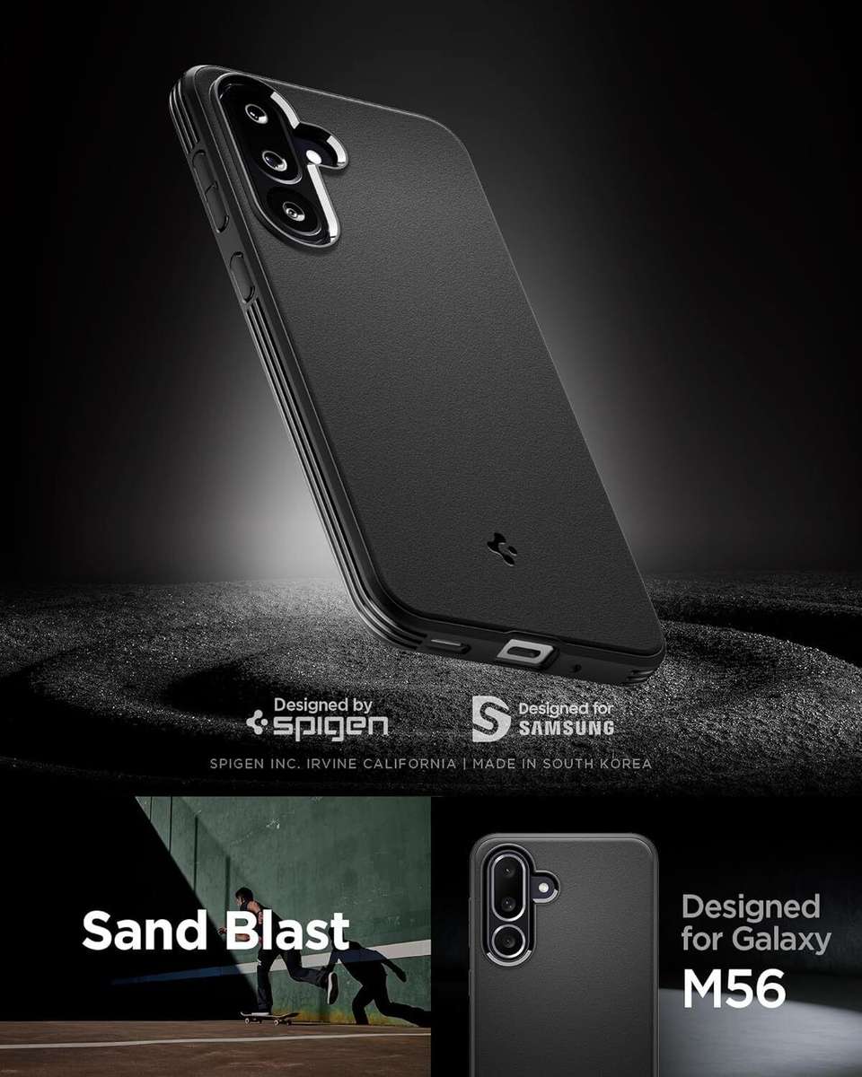Spigen Sand Blast Back Cover for Samsung Galaxy M56 5G - Spigen ...
