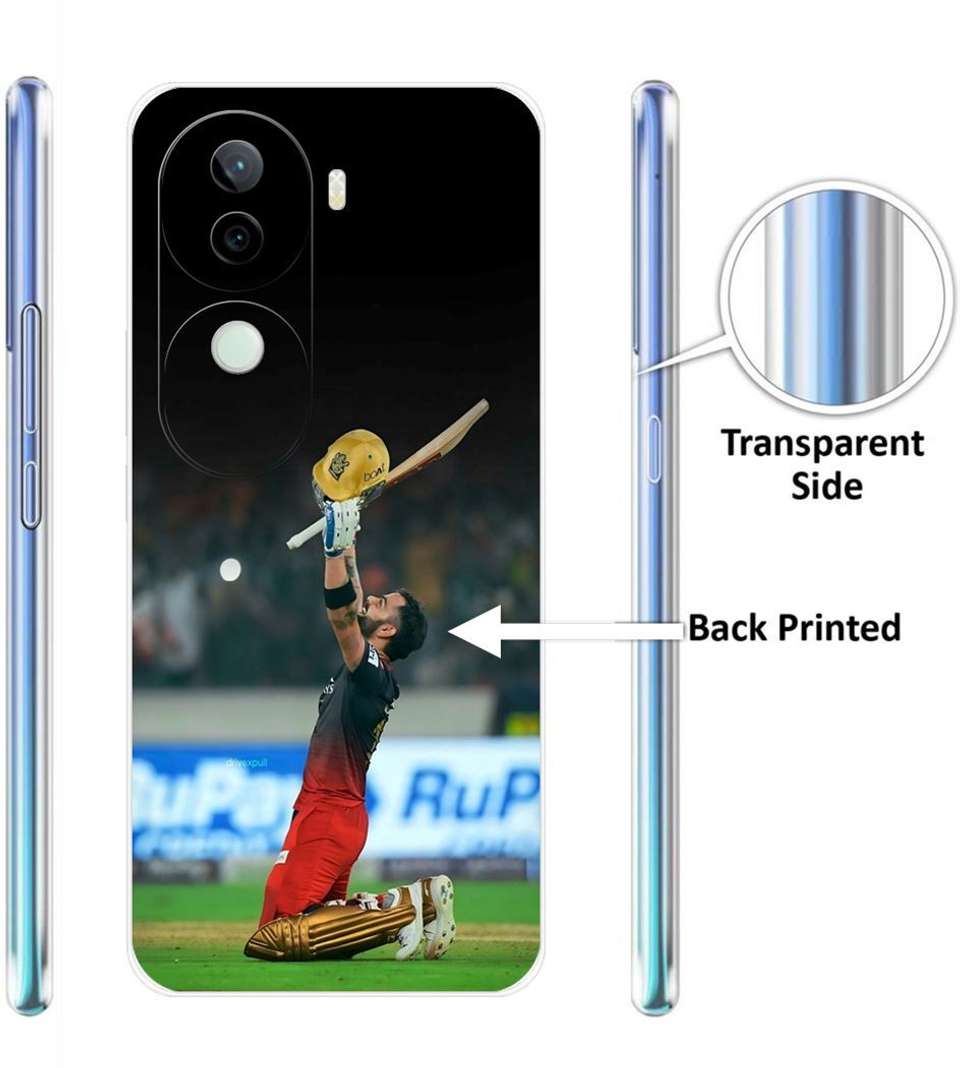 MOBIFLY Back Cover for IQOO Z9s 5G, RCB, Virat, Kohli, King, Kohli, 335 ...