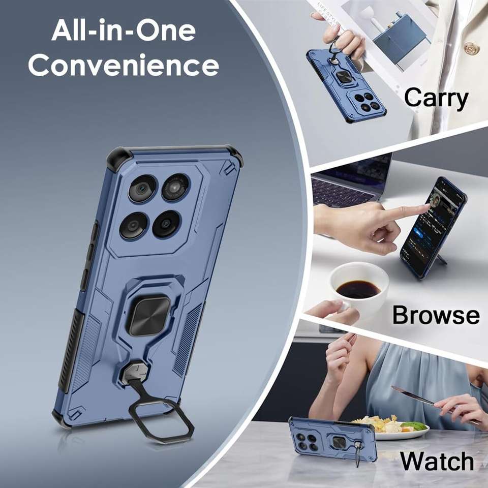 SESS XUSIVE Back Cover for Motorola Moto Edge 60 Fusion 5G D5 Tough ...