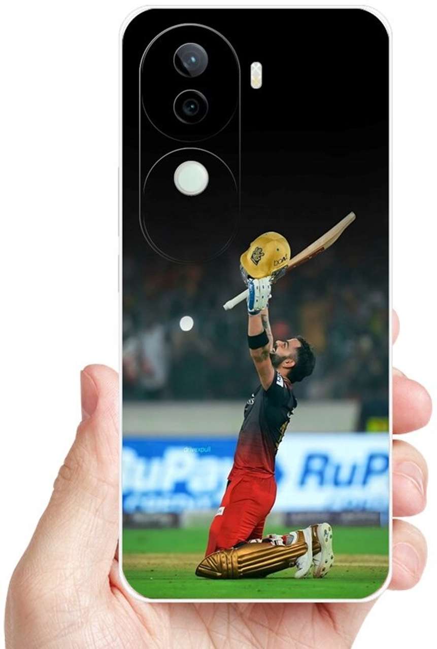 MOBIFLY Back Cover for IQOO Z9s 5G, RCB, Virat, Kohli, King, Kohli, 335 ...