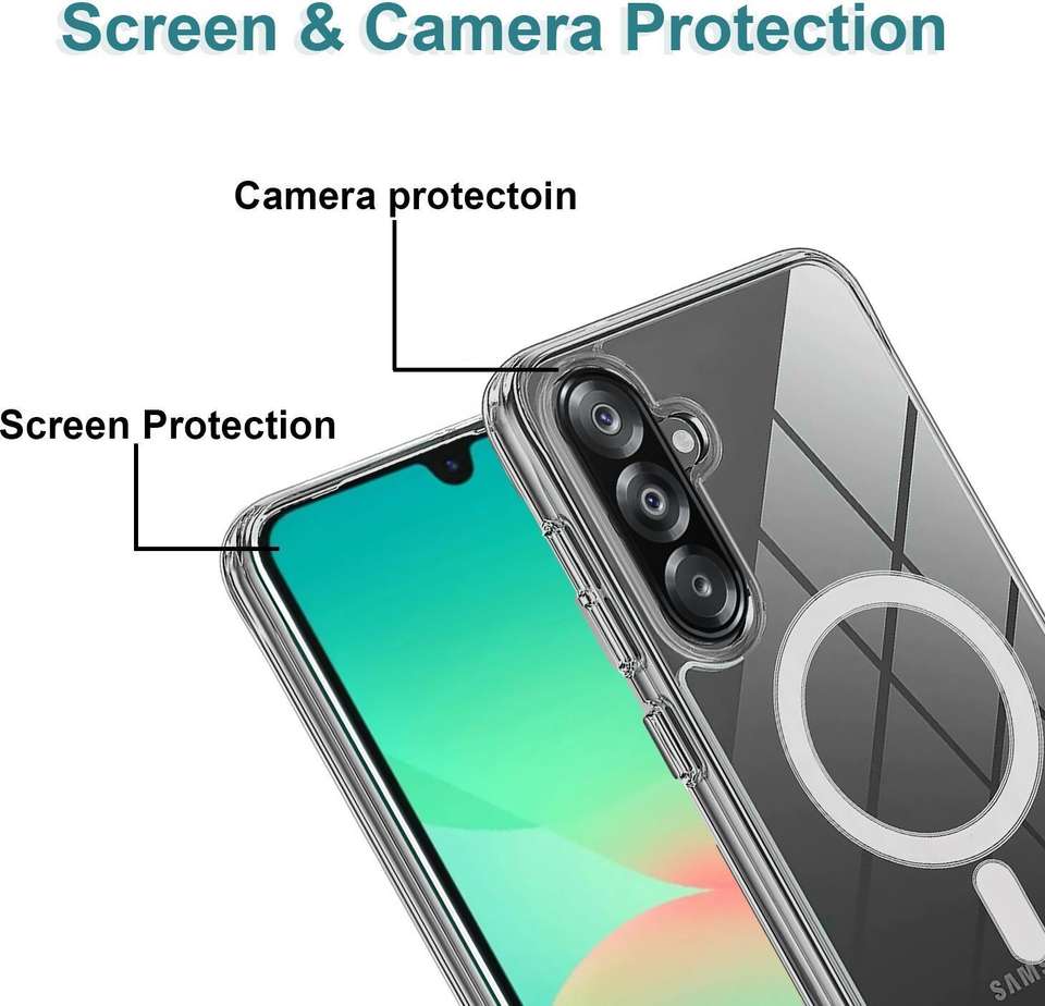 am collection Back Cover for Samsung Galaxy A17 / A26 Transparent ...