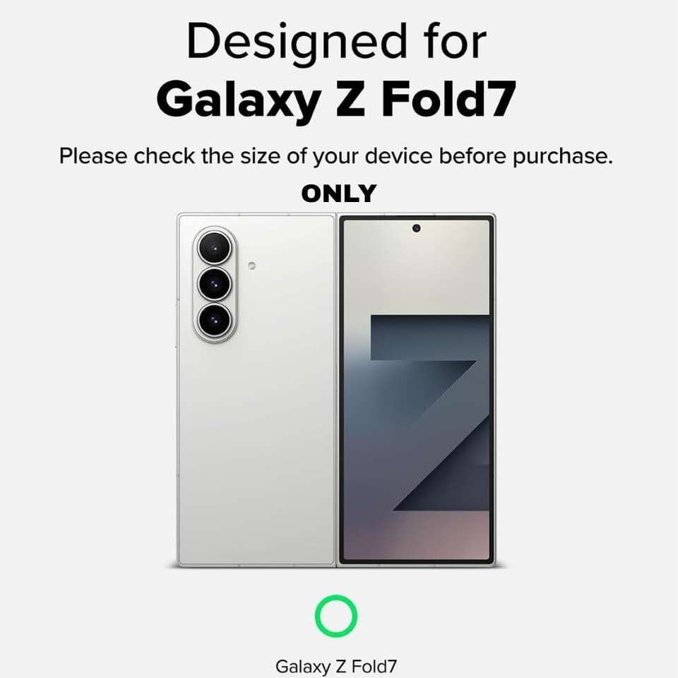 ProLook Back Cover for Samsung Galaxy Z Fold 7 5g, New Vegan Leather ...