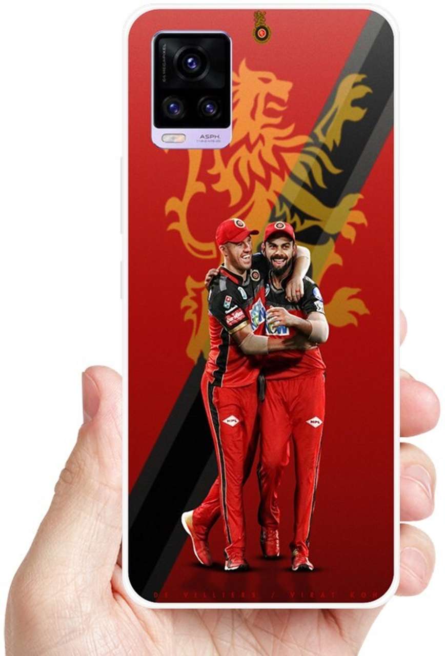 MASURA Back Cover for Vivo V20, Virat, Kohli, AB De Villiers, RCB ...