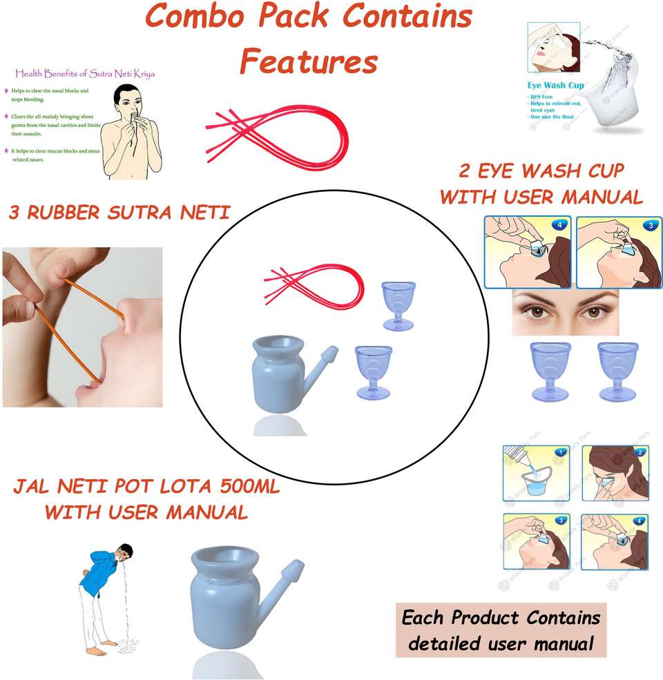 Widely Pure Plastic Blue Neti Pot Price in India - Buy Widely Pure ...
