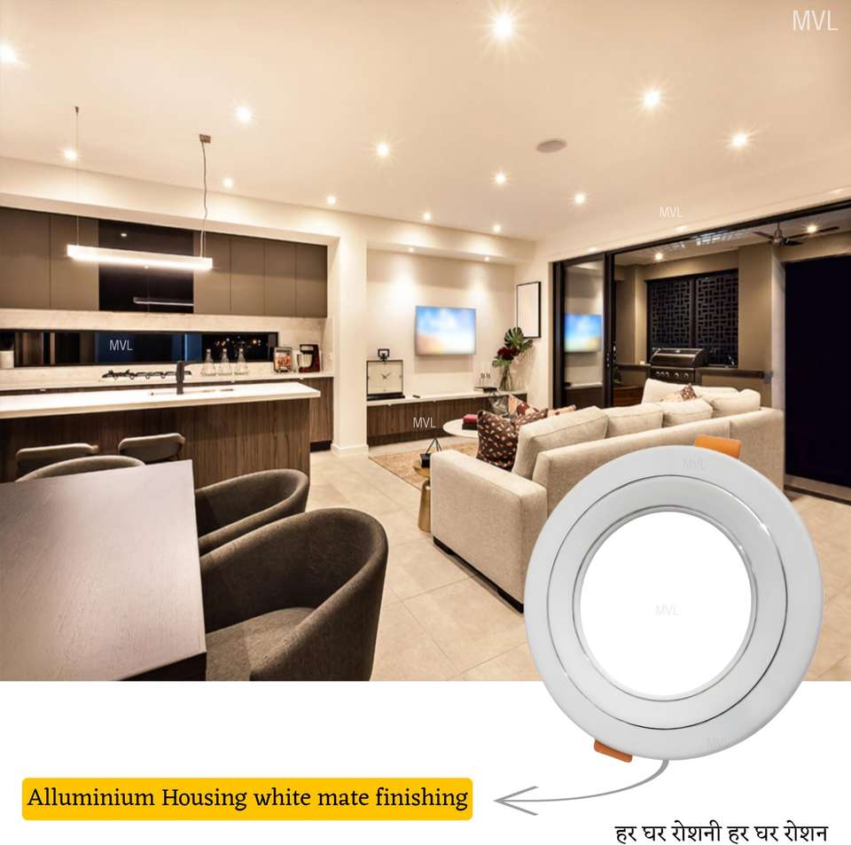 MVL 9 Watt CBL LED Fall Ceiling Round Down Bright Lights Pack 0f 16 ...