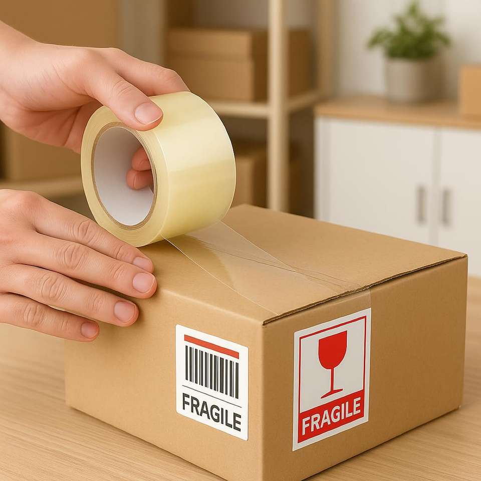 Flipkart.com | Bloombec Single Sided White Self Adhesive Tape 48mm x 50 ...