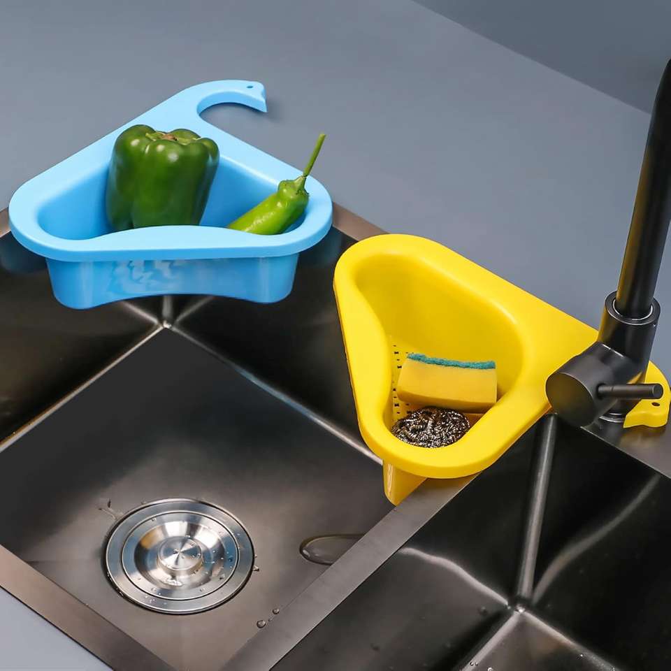 BEPRIMEHUB Kitchen Sink Corner Drain Basket Strainer Price in India ...