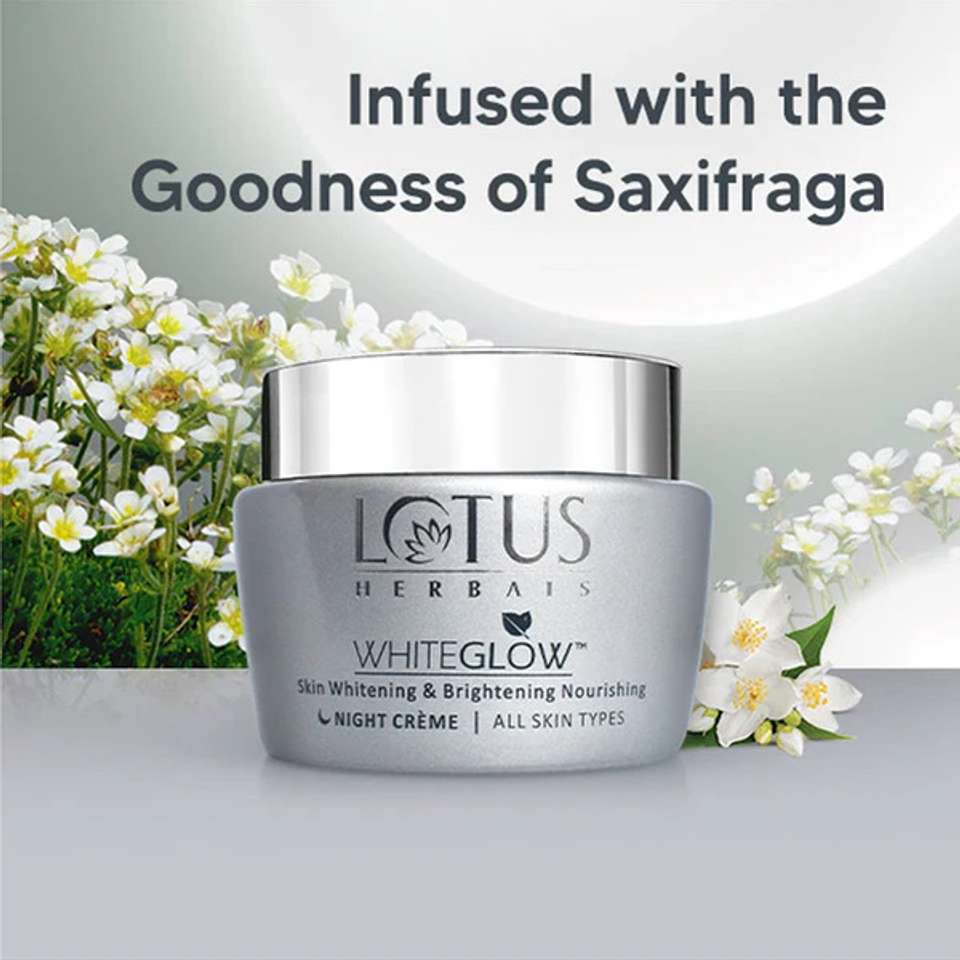 LOTUS HERBALS White Glow Day AND NIGHT CREAM 60G WITH WHITEGLOW Skin ...