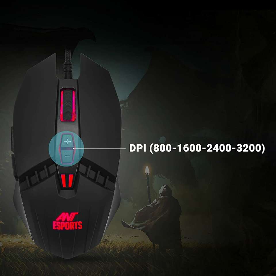 Ant Esports KM540 Keyboard and Mouse Combo Combo Set Designed for ...