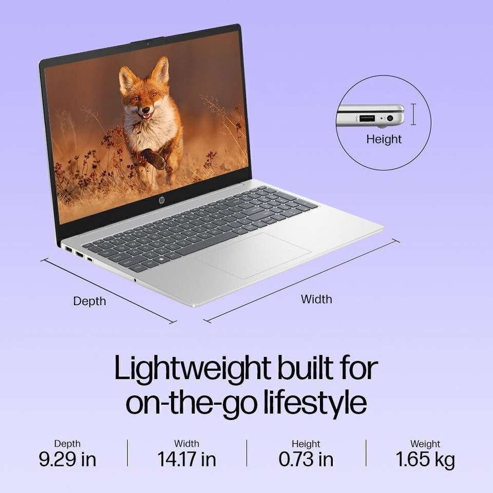 HP (Core i3 14th Gen) Intel Core 3 100U - (8 GB/512 GB SSD/Windows 11 ...