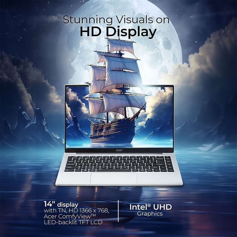 Acer Aspire Intel Celeron Dual Core N4500 - (12 GB/256 GB SSD/Windows ...