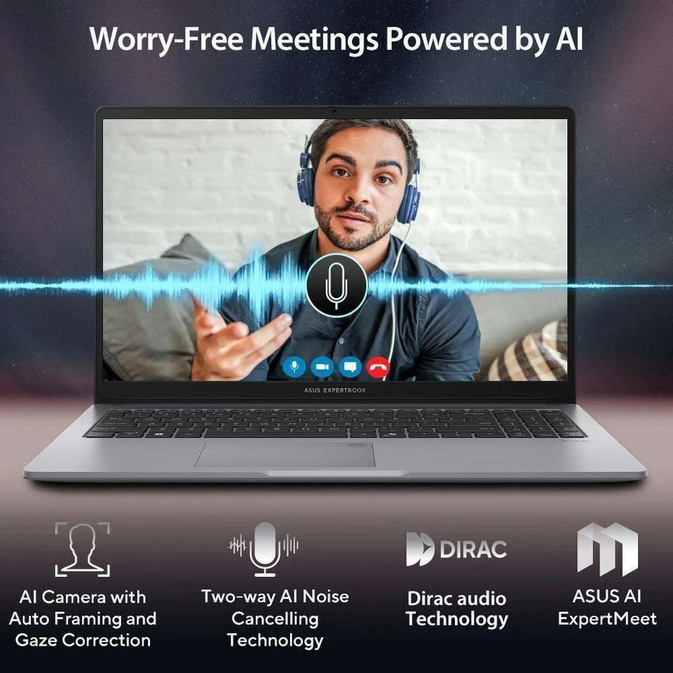 ASUS Expertbook P1 High-performance processor Intel Core i5 13th Gen ...