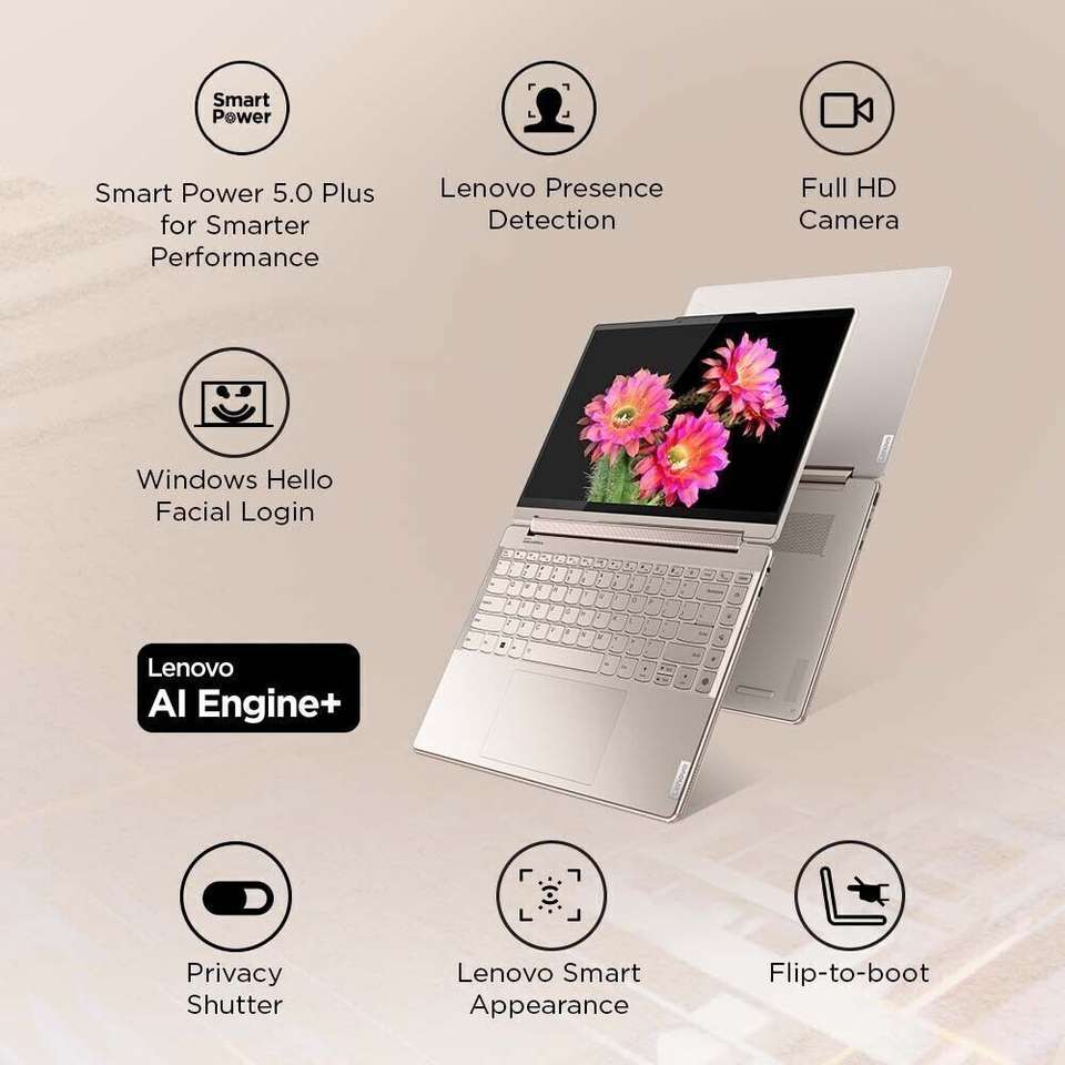 Lenovo Yoga 9 4K OLED Intel Core i7 12th Gen 1280P - (16 GB/1 TB SSD ...