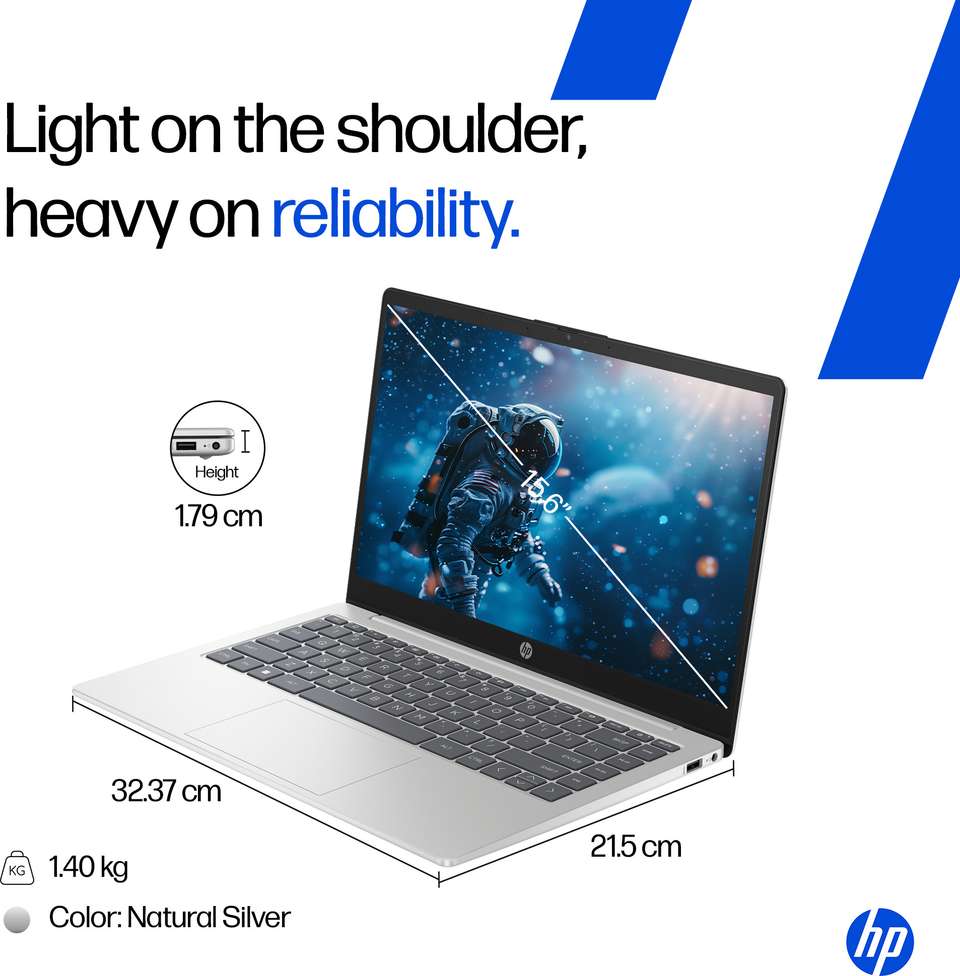 HP 14 AI PC Intel Core Ultra 7 155H - (16 GB/1 TB SSD/Windows 11 Home ...
