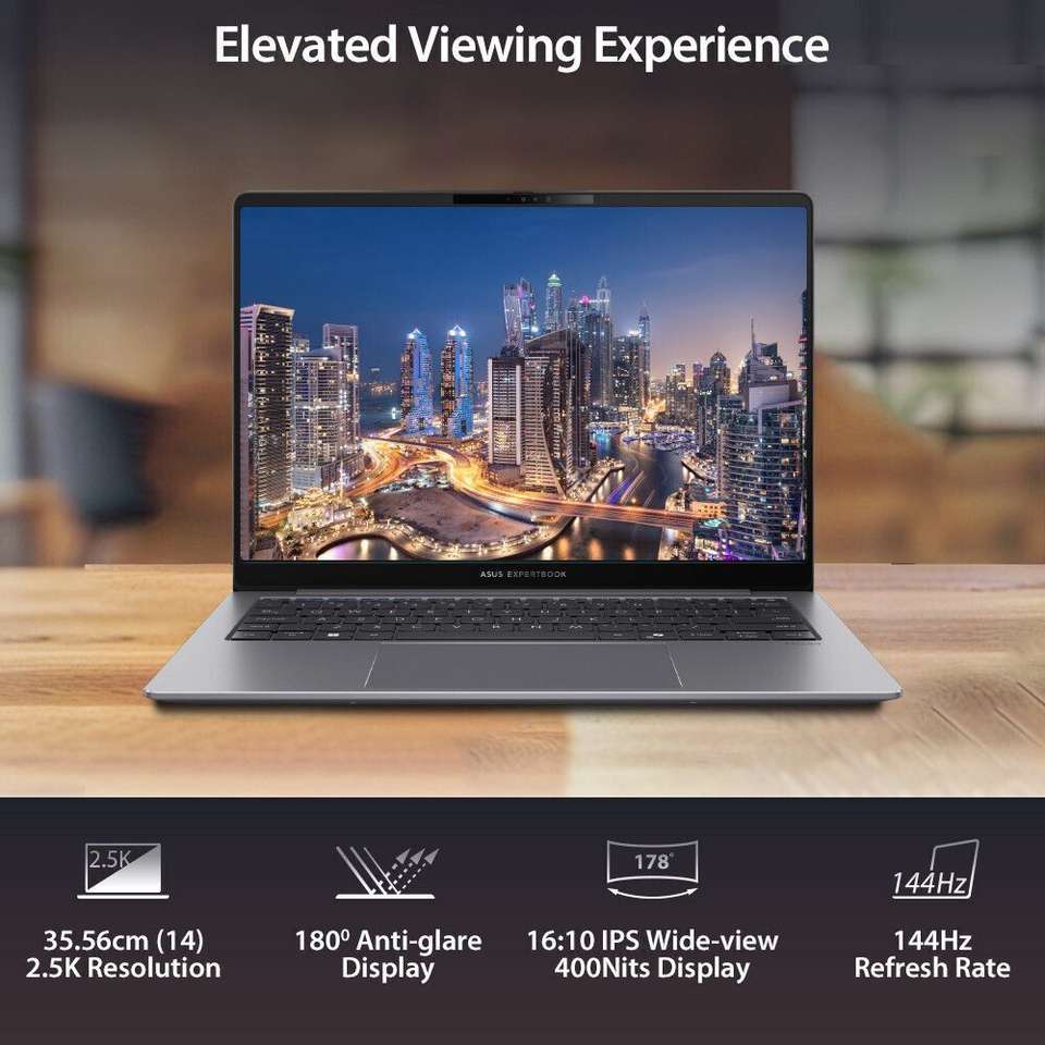 ASUS Expertbook P5 full metal AI PC with 1 Yr ADP Intel Core Ultra 5 ...