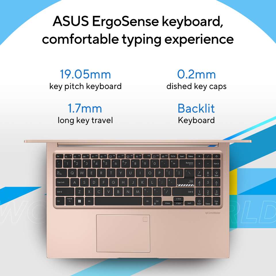 ASUS Vivobook 15 (2025)(i5 14th Gen)with MSO 2024 + M365 Basic, Backlit ...