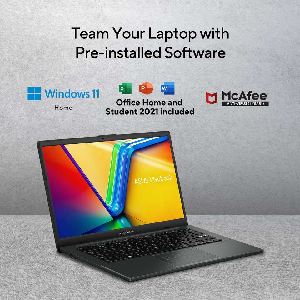 ASUS Vivobook Go 14 AMD Ryzen 5 Quad Core 7520U - (8 GB/512 GB SSD ...