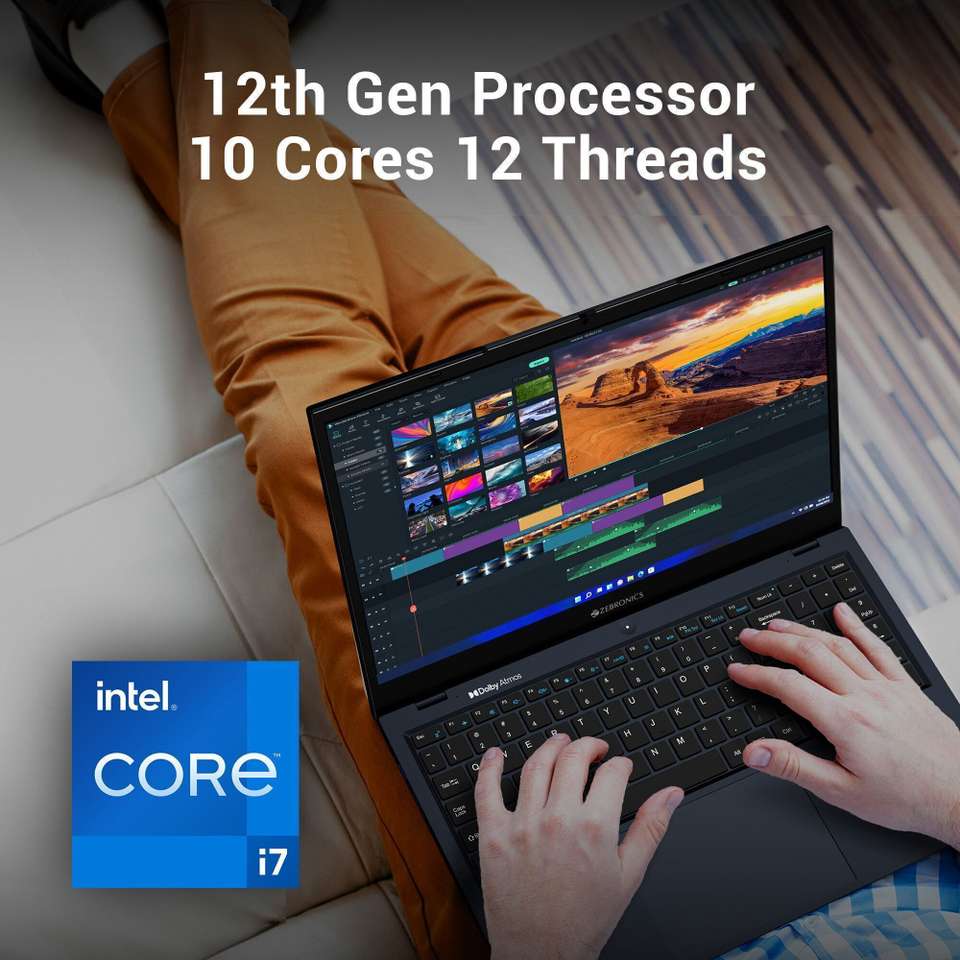 ZEBRONICS Pro Series Z Intel Core i7 12th Gen 1255U - (16 GB/512 GB SSD ...