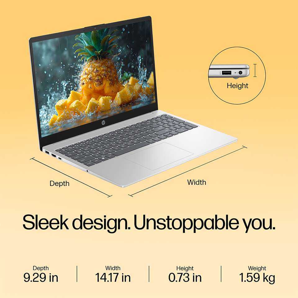 HP AMD Ryzen 5 Hexa Core 7535HS - (8 GB/512 GB SSD/Windows 11 Home) 15 ...