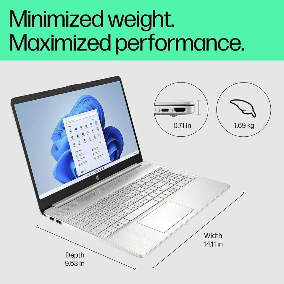 HP Intel Core i5 12th Gen 1235U - (8 GB/1 TB SSD/Windows 11 Home) 15s ...