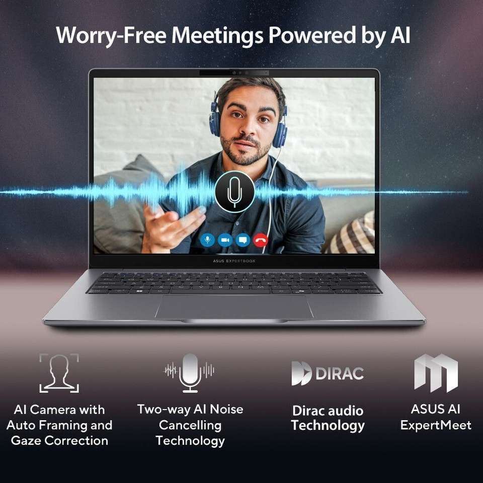 ASUS Expertbook P3 Metal High-performance processor with 1 Yr ADP Intel ...