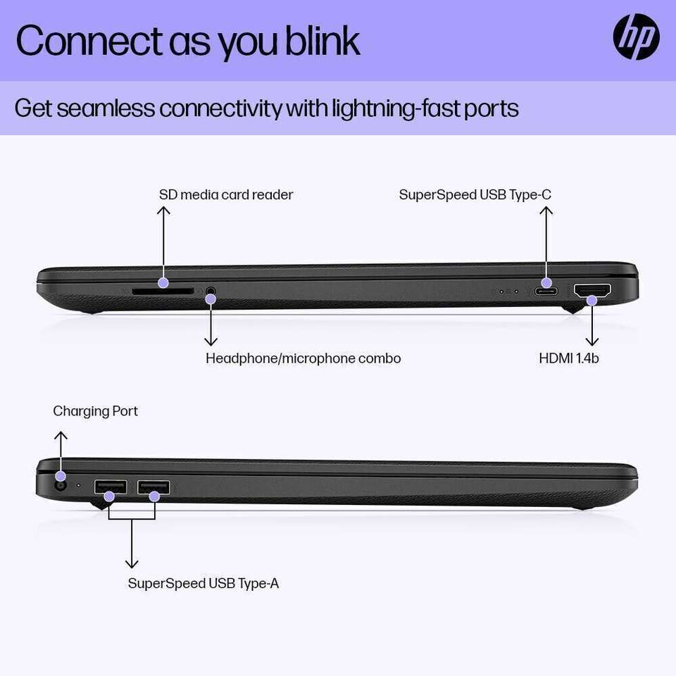 HP Intel Celeron Dual Core N4500 - (8 GB/512 GB SSD/Windows 11 Home ...