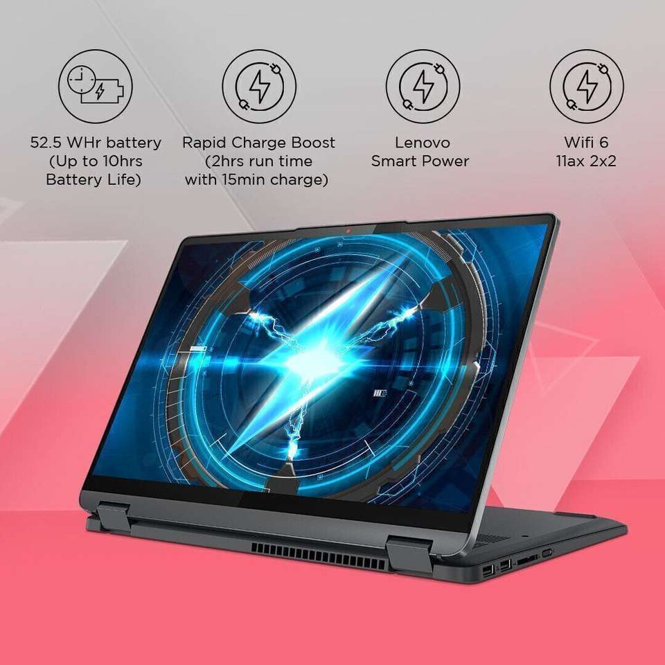 Lenovo IdeaPad Flex 5 AMD Ryzen 7 Octa Core 7730U - (16 GB/512 GB SSD ...