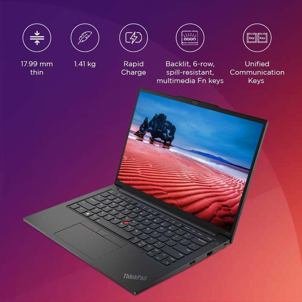 Lenovo Thinkpad E14 G5 Intel Core i5 13th Gen 1335U - (16 GB/512 GB SSD ...
