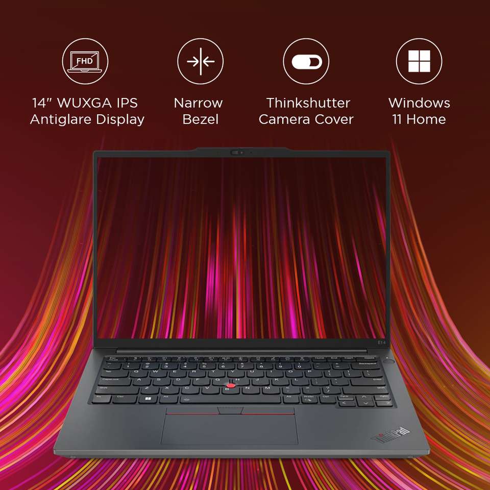 Lenovo ThinkPad E14 AMD Ryzen 5 Hexa Core 7530U - (8 GB/512 GB SSD ...