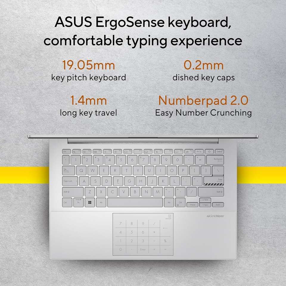 ASUS Vivobook Go 14 AMD Ryzen 5 Quad Core 7520U - (8 GB/512 GB SSD ...