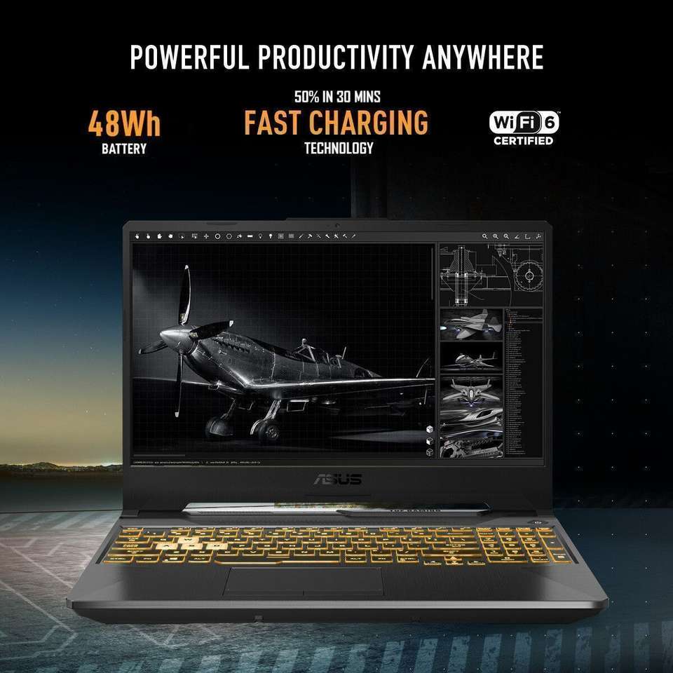 ASUS TUF Gaming F15 - AI Powered Gaming Intel Core i5 11th Gen 11260H ...