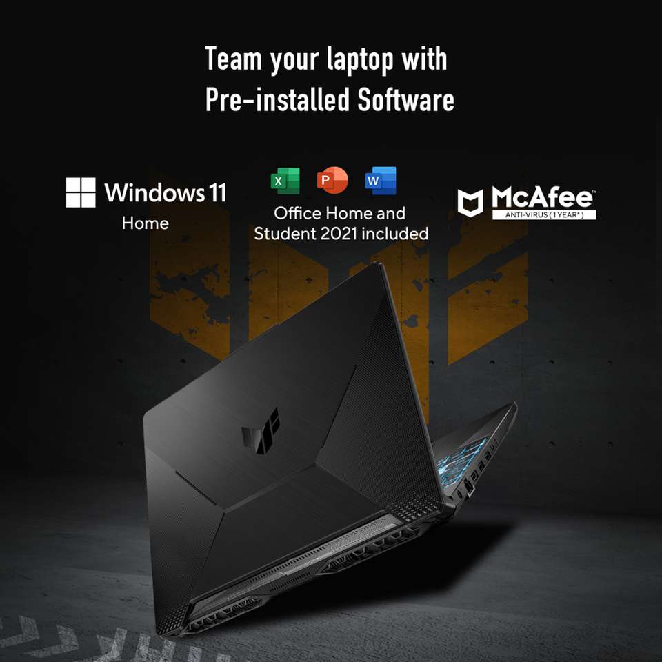 ASUS TUF Gaming F15 - AI Powered Gaming Intel Core i5 11th Gen 11260H ...