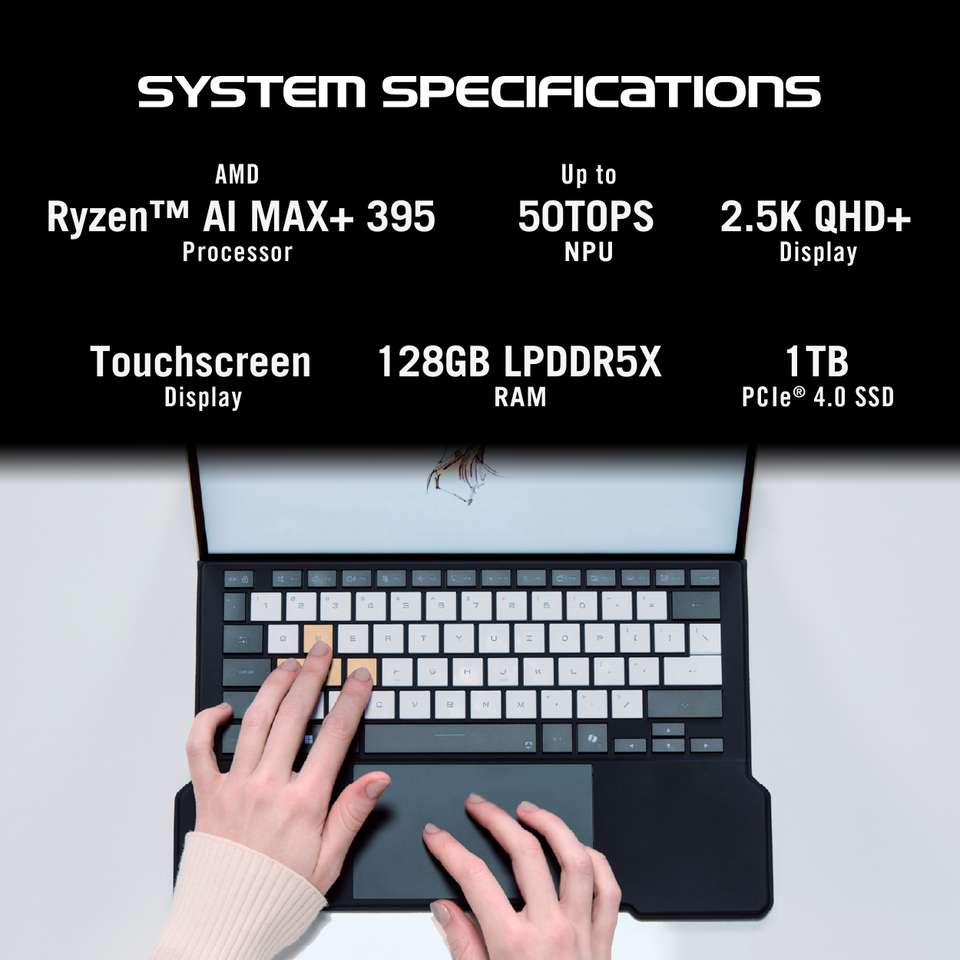 ASUS ROG Flow Z13 (2026) for Creator, MSO 2024 + M365 Basic, AI PC NPU ...