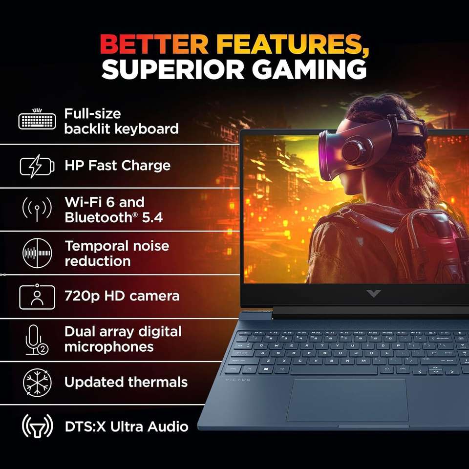 HP AMD Ryzen 5 Octa Core 8th Gen - (16 GB/512 GB SSD/Windows 11 Home/6 ...