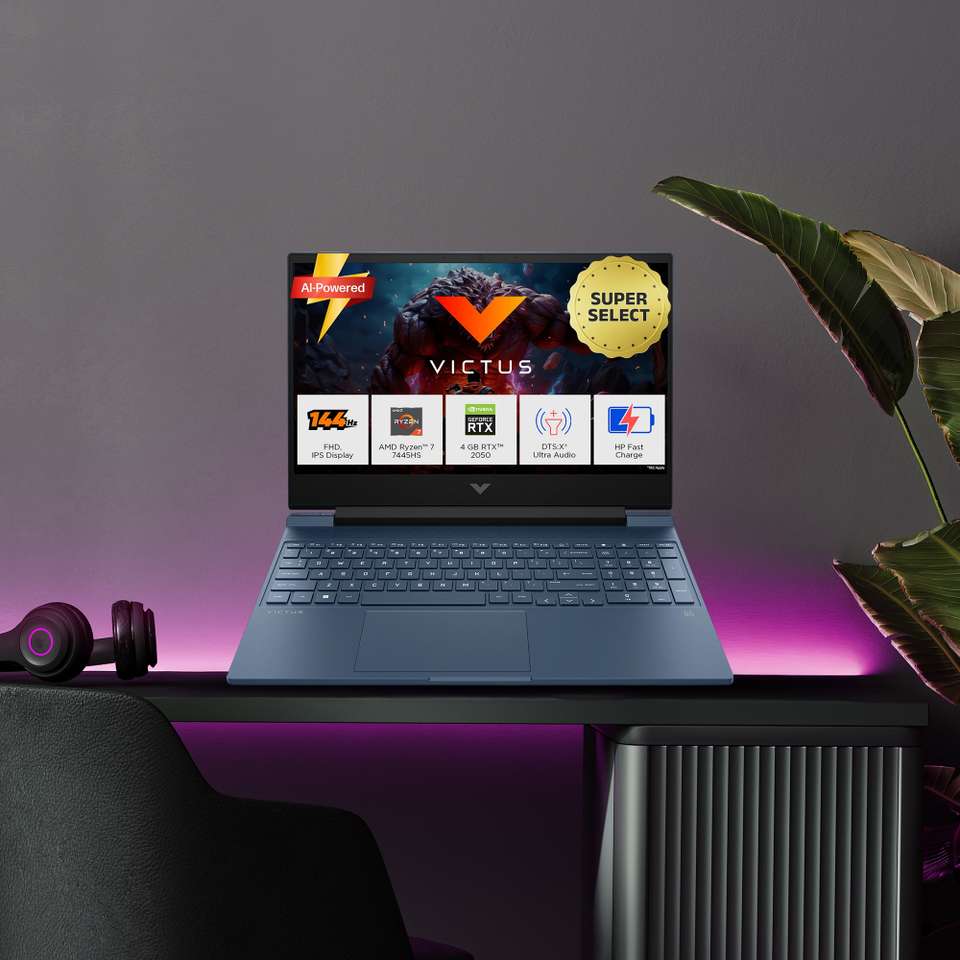 HP Victus AMD Ryzen 7 Hexa Core 7445HS - (16 GB/512 GB SSD/Windows 11 ...