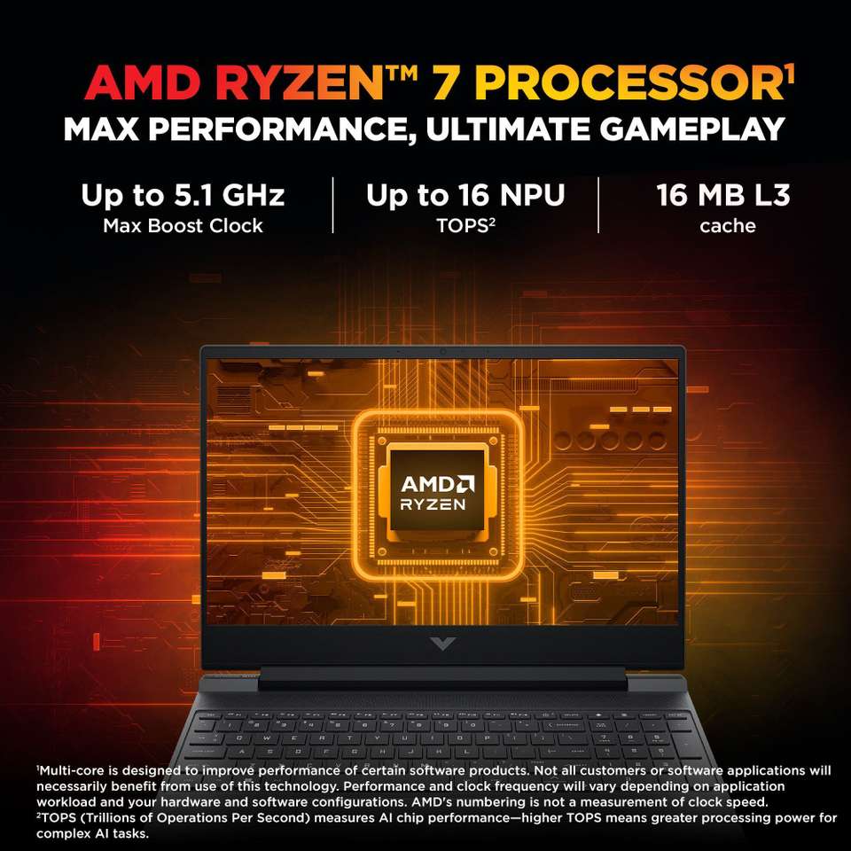 HP Victus AMD Ryzen 7 Octa Core 260 - (24 GB/1 TB SSD/Windows 11 Home/8 ...
