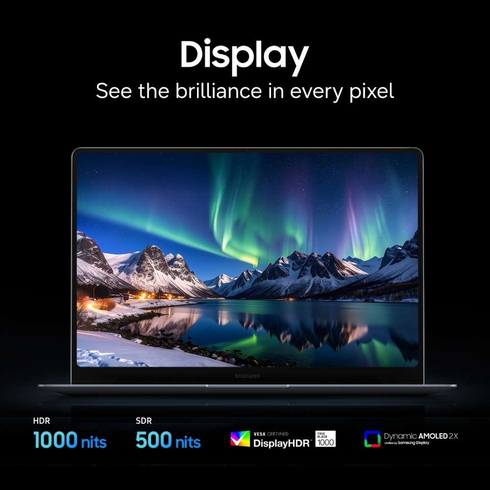 Samsung Galaxy Book6 Pro Intel Core Ultra X7 (Series 3) - (32 GB/1 TB ...