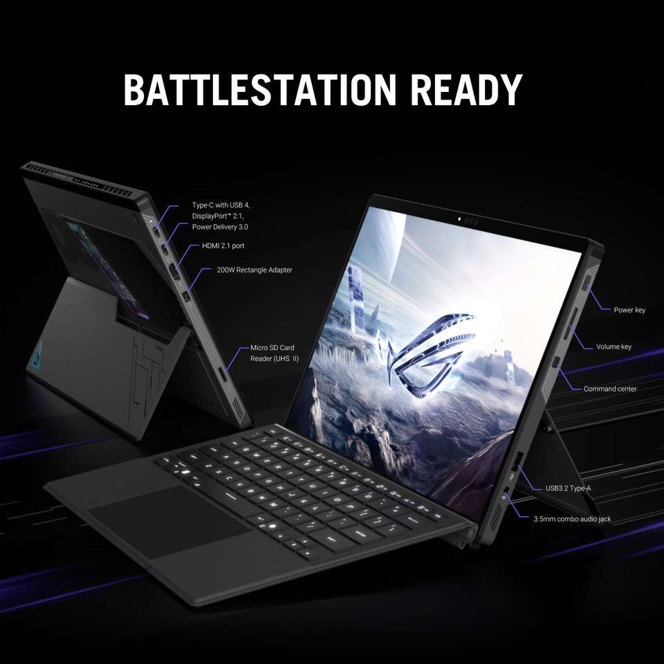 ASUS ROG Flow Z13 (2025) with Office 2024 + M365 Basic* AMD Ryzen AI ...