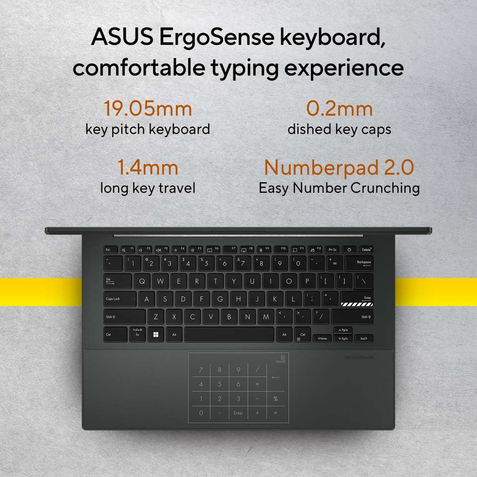 ASUS Vivobook Go 14 AMD Ryzen 5 Quad Core 7520U - (8 GB/512 GB SSD ...