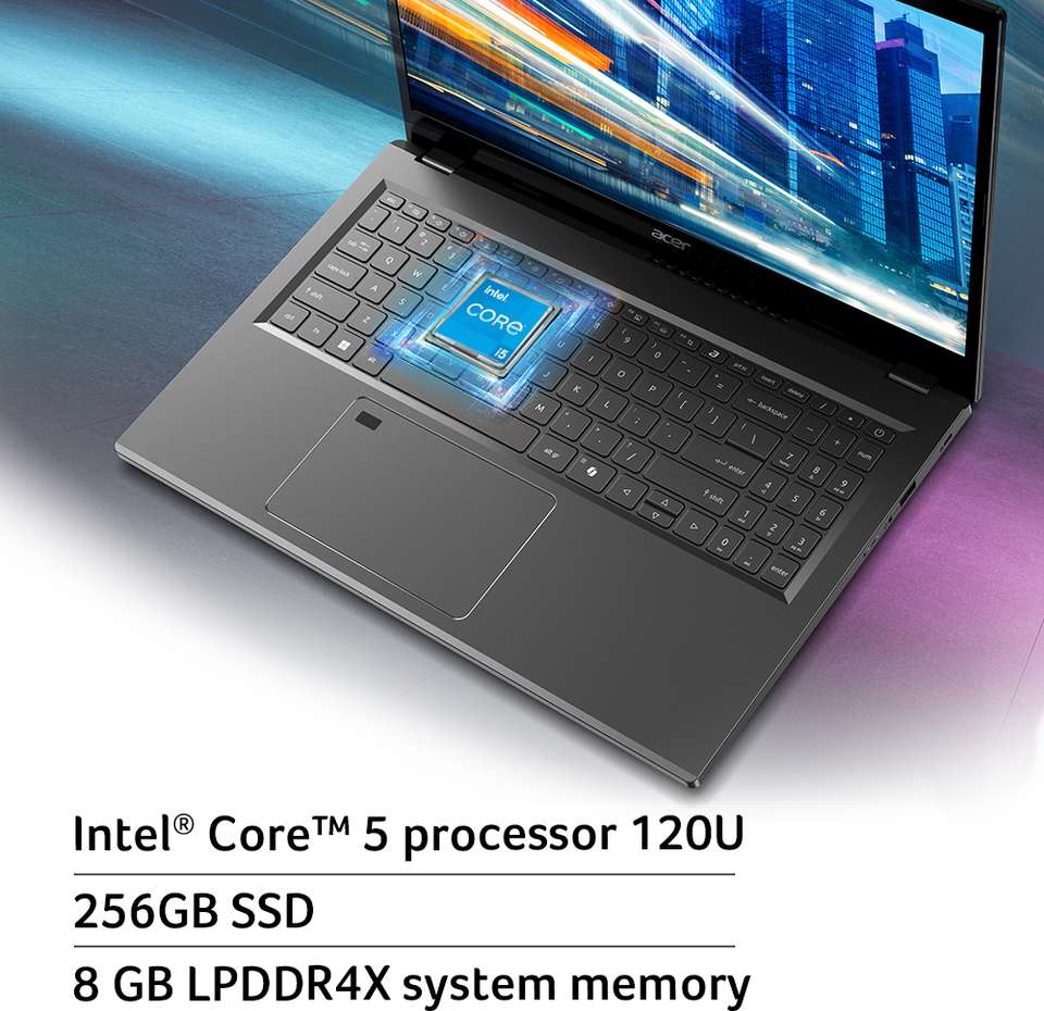 Acer Aspire 15 Metal Body (i5 14th Gen) Intel Core 5 120U - (16 GB/512 ...