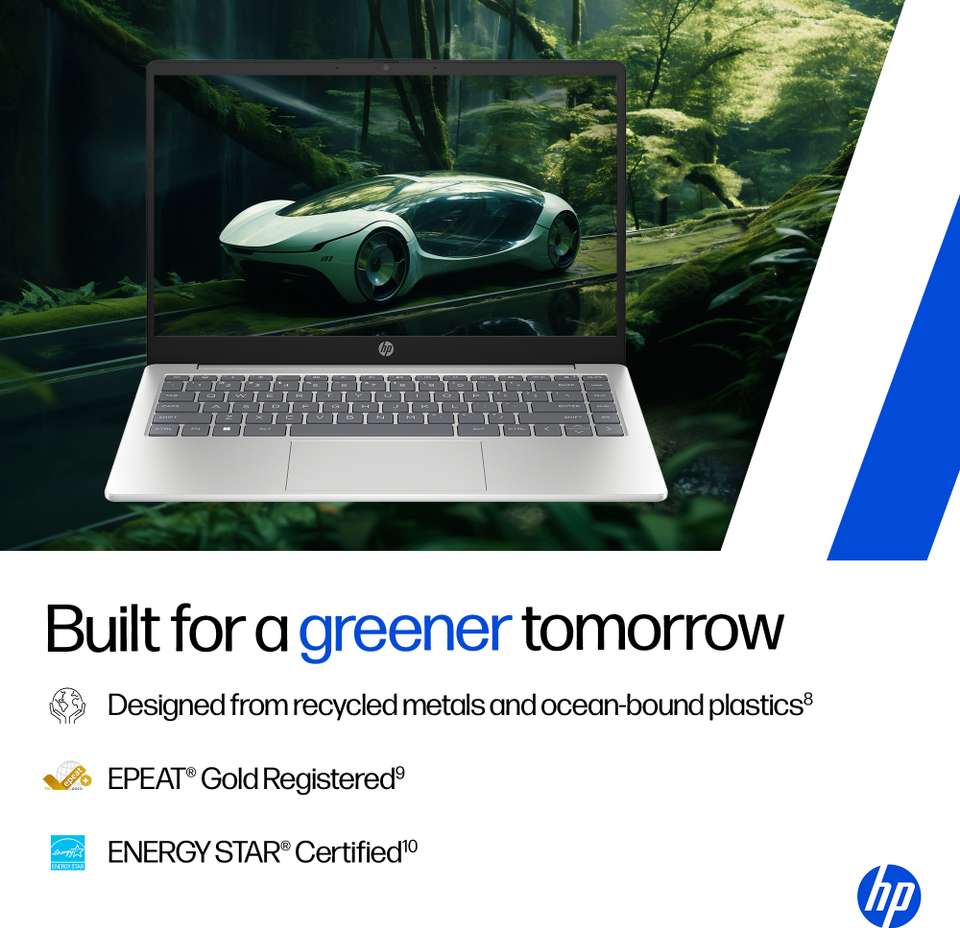 HP 14 AI PC Intel Core Ultra 7 155H - (16 GB/512 GB SSD/Windows 11 Home ...