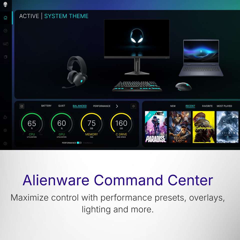 DELL Alienware 16 Aurora (i7 14th Gen) Microsoft Office Home 2024 Intel ...