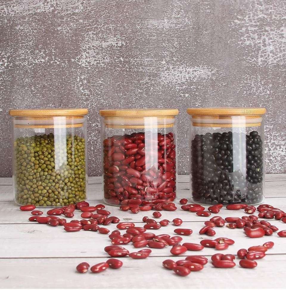 Keskriiva Glass Grocery Container - 700 ml Price in India - Buy ...