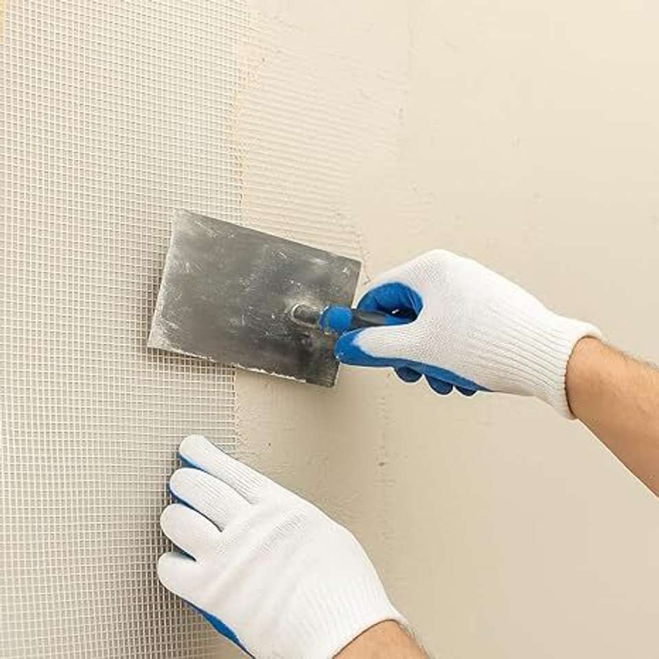 Buildingshop.in Fiber Glass Mesh Tape 145 GSM (6 Inch x 50 Meter) Murga ...
