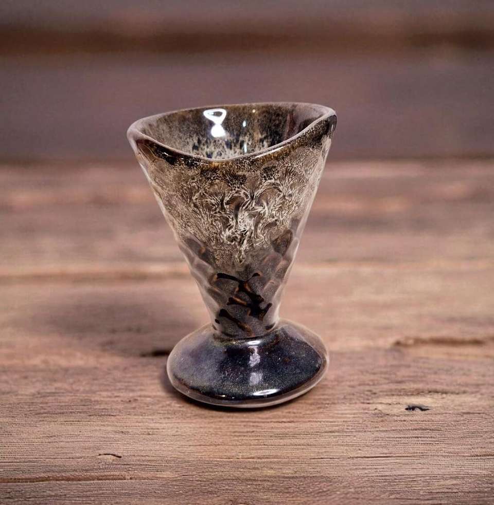Eleven To Eleven Decor Glass Handcrafted Artisan Drink Mug, Unique Gift ...