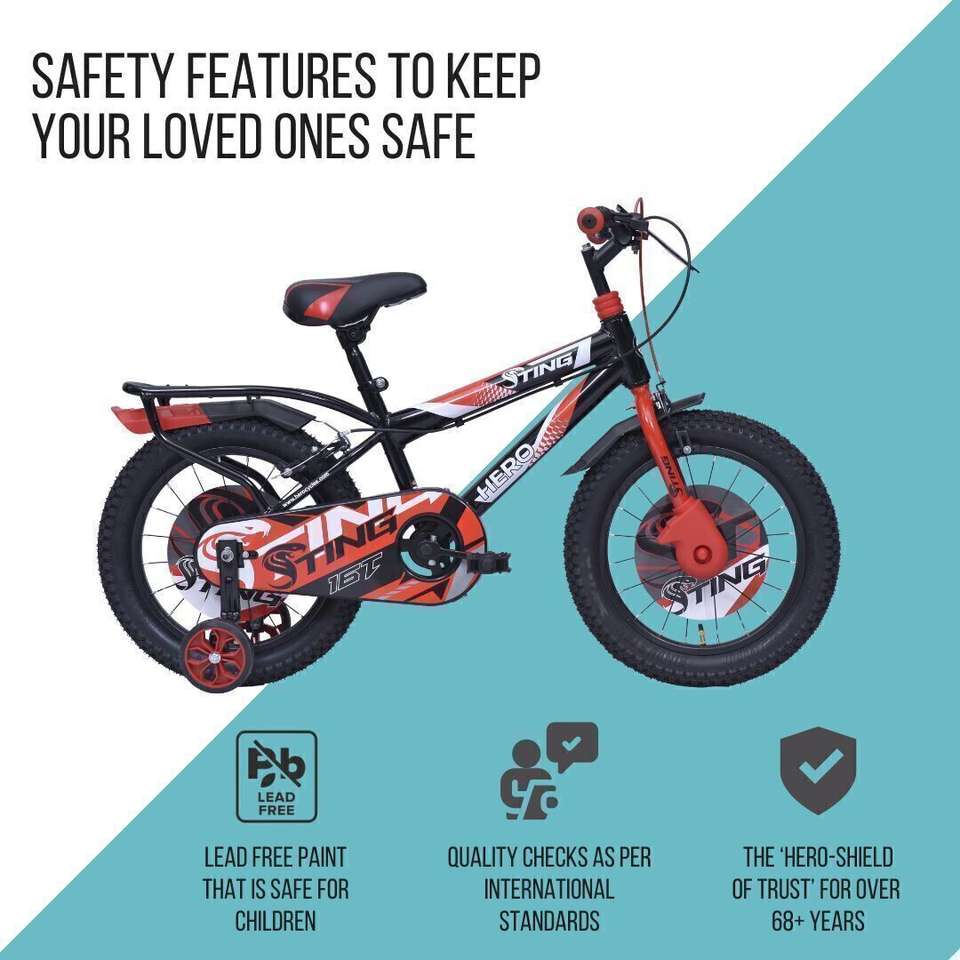 HERO Sting 16T 16 T (inch) Roadster Cycle Price in India - Buy HERO ...