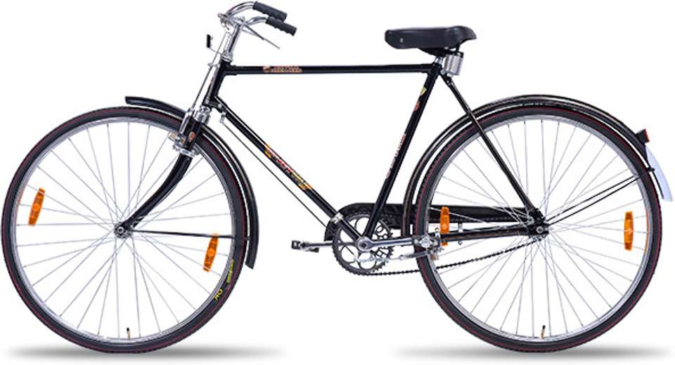 HERO CYCLES JET GOLD 22 Inch Men's Full Size Bicycle 28 T (inch ...