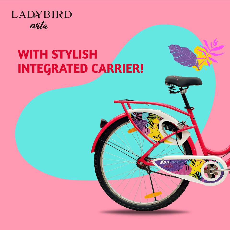 BSA LADY BIRD EVITA 24 T (inch) Girls Cycle/Womens Cycle Price in India ...